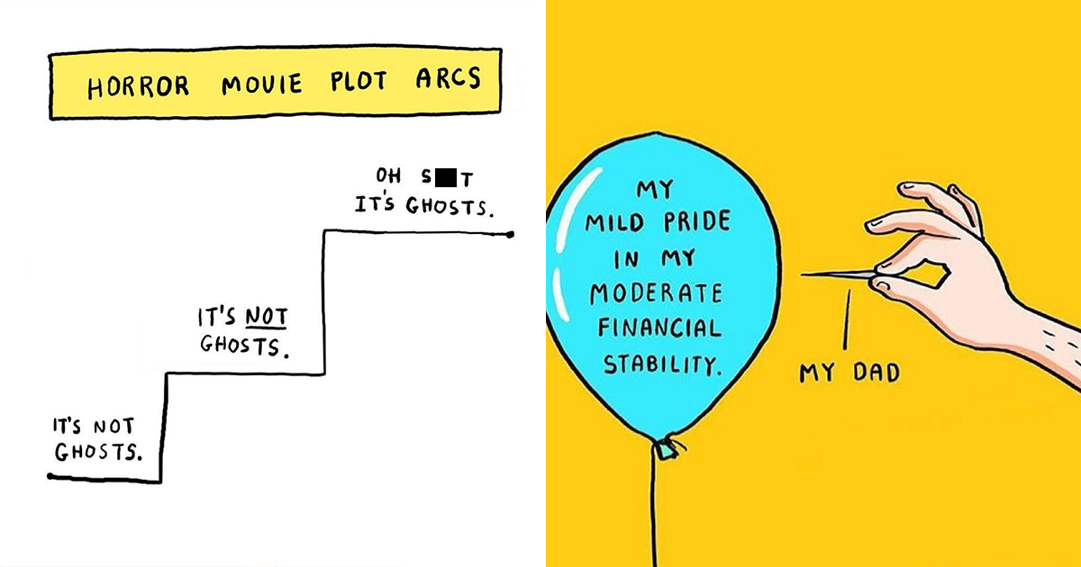 18 Comics Showcasing The Humor In Mental Health Struggles By Alec With Pen | Bored Panda