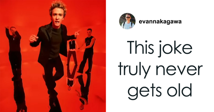 Justin Timberlake And Lance Bass Hilariously Embrace NSYNC’s Iconic “It ...