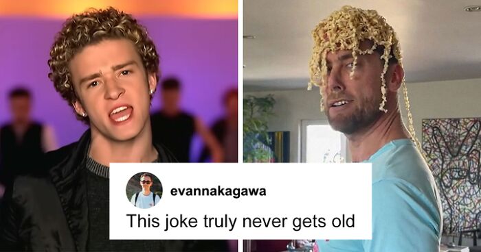 Justin Timberlake And Lance Bass Hilariously Embrace NSYNC’s Iconic “It ...