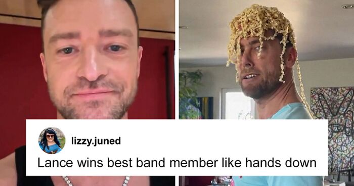 Justin Timberlake And Lance Bass Hilariously Embrace NSYNC’s Iconic “It ...