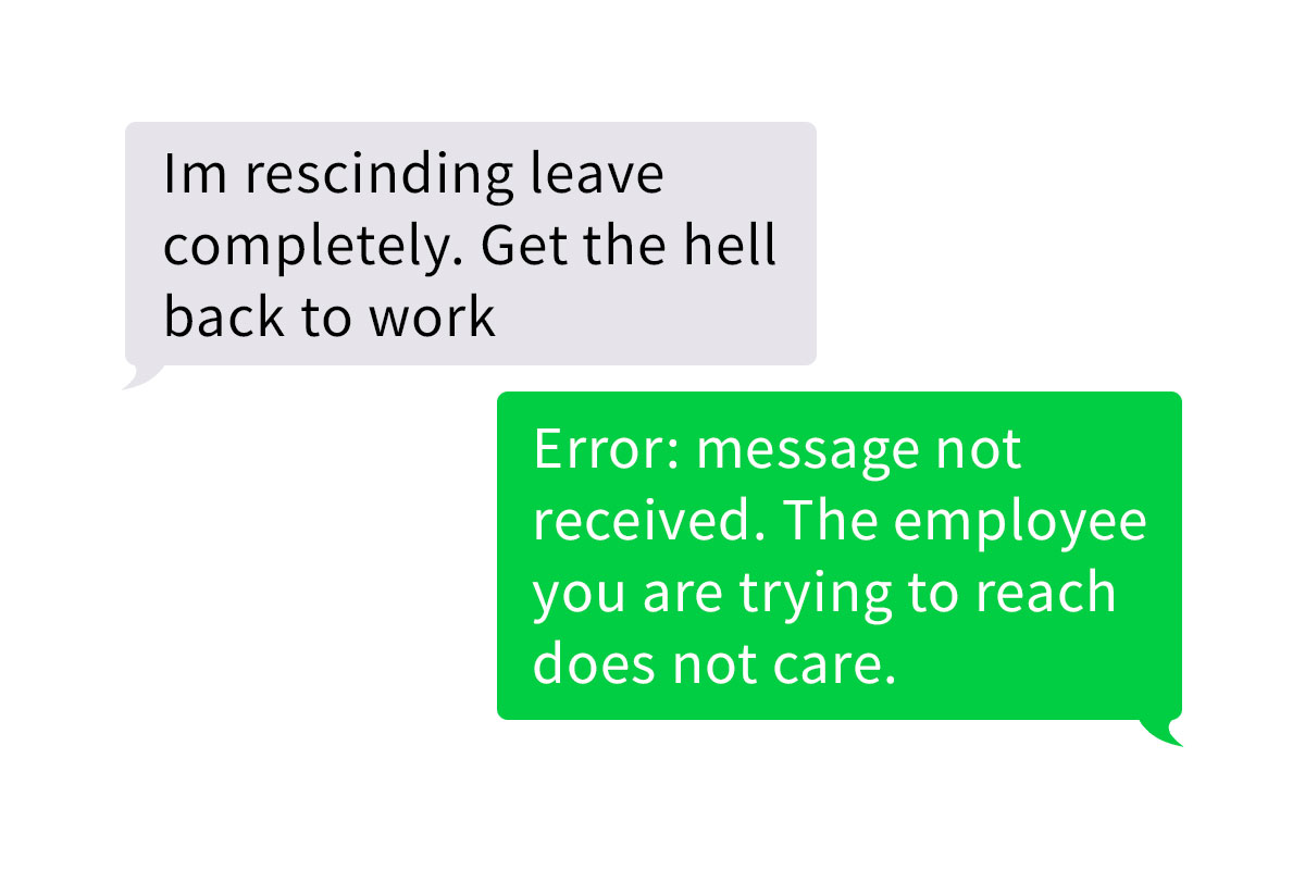30 Screenshots Of Text Exchanges Featuring Job Resignations, As Shared ...