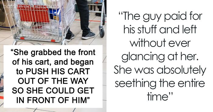 Man Ruins Karen’s Day Without Saying A Word After She Tries To Push ...