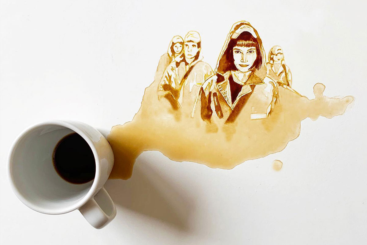 This Artist Creates Her Paintings Using Coffee, And Here Are Her 36 New ...