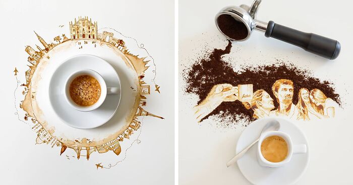 This Artist Creates Her Paintings Using Coffee, And Here Are Her 36 New ...