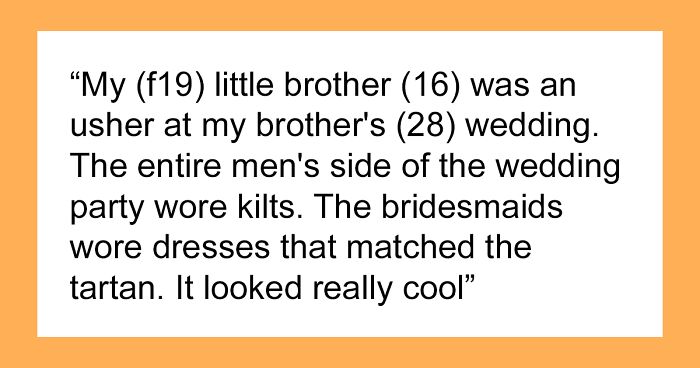 Woman Gets Slapped At A Wedding For Trying To Lift 16 Y.O. Boy’s Kilt ...
