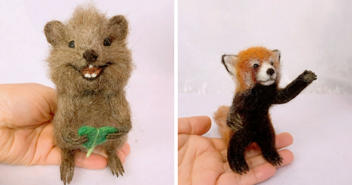 I Needle Felt Realistic-Looking Animals (23 Pics) | Bored Panda