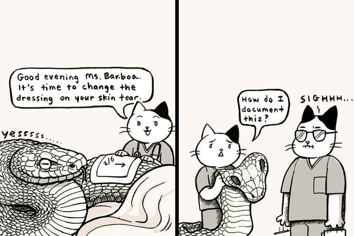 23 Relatable Comics Depicting The Daily Life Of An ICU Nurse By Kitty ...