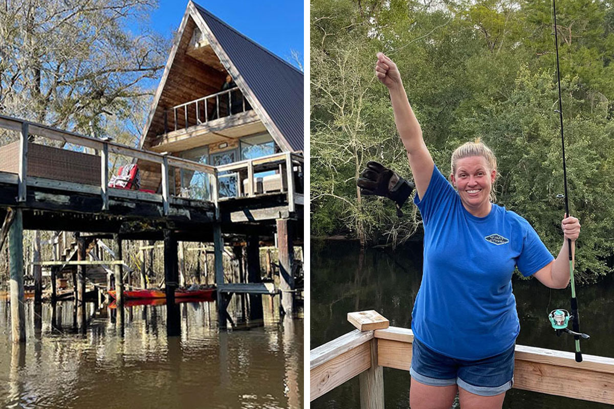Woman Who Lives Surrounded By Alligator-Infested Waters Defends ...