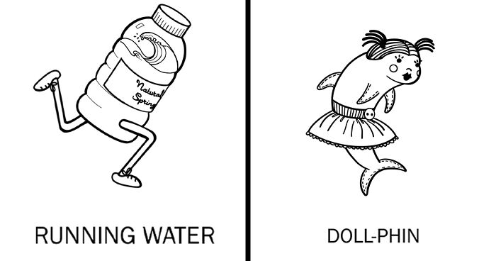 25 Playful Puns And Literal Meanings Of English Words Illustrated By ...