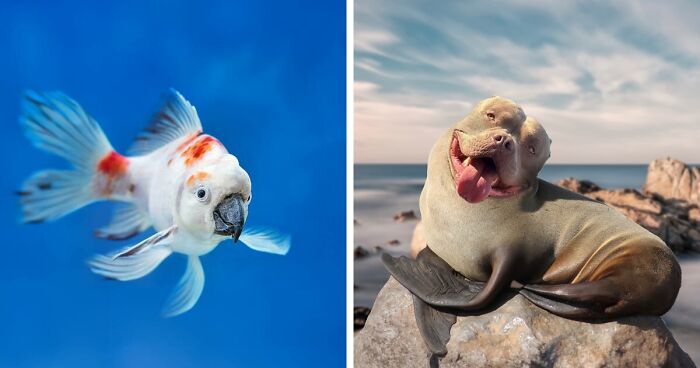 27 Funny Animal Mashups Created By This Artist With Photoshop (New Pics ...