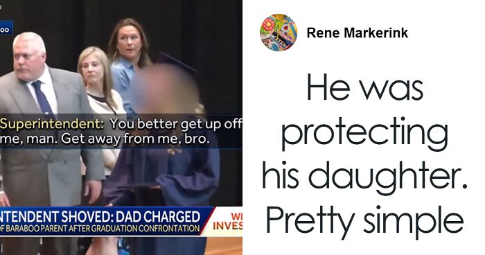 After Controversial Graduation Incident, Dad Who Blocked Superintendent Has Lies Exposed | Bored ...