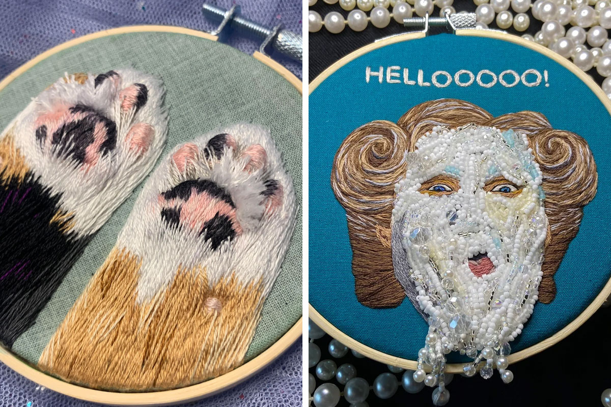 50 Embroidery Enthusiasts That Deserved To Be Applauded For Their Art ...