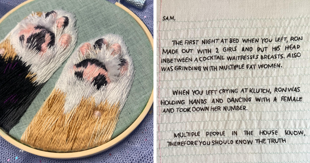 50 Embroidery Enthusiasts That Deserved To Be Applauded For Their Art ...