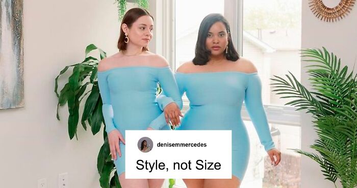 Same But Different: Two Friends With Different Bodies Show Off The Same ...
