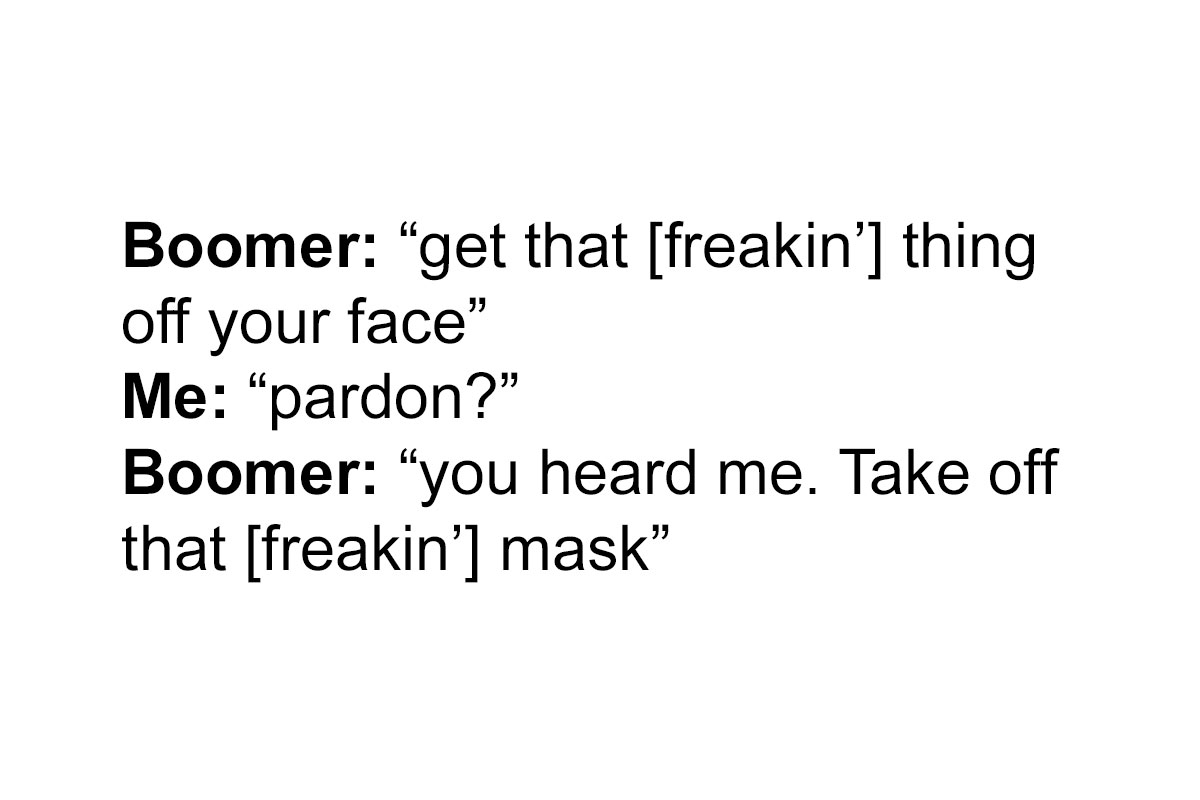 Boomer Demands Paramedics Take Off Their Masks Before Helping Him, So ...