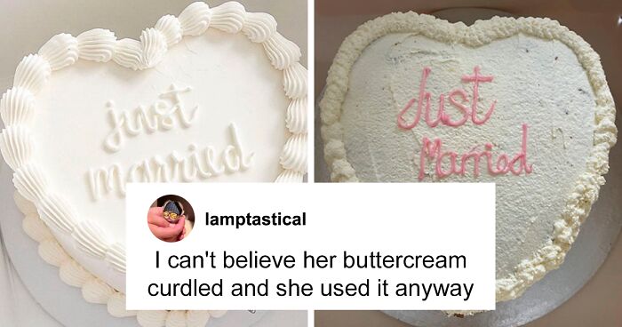 “Cue The Crying”: Bride Tears Up After Receiving Ruined Wedding Cake ...