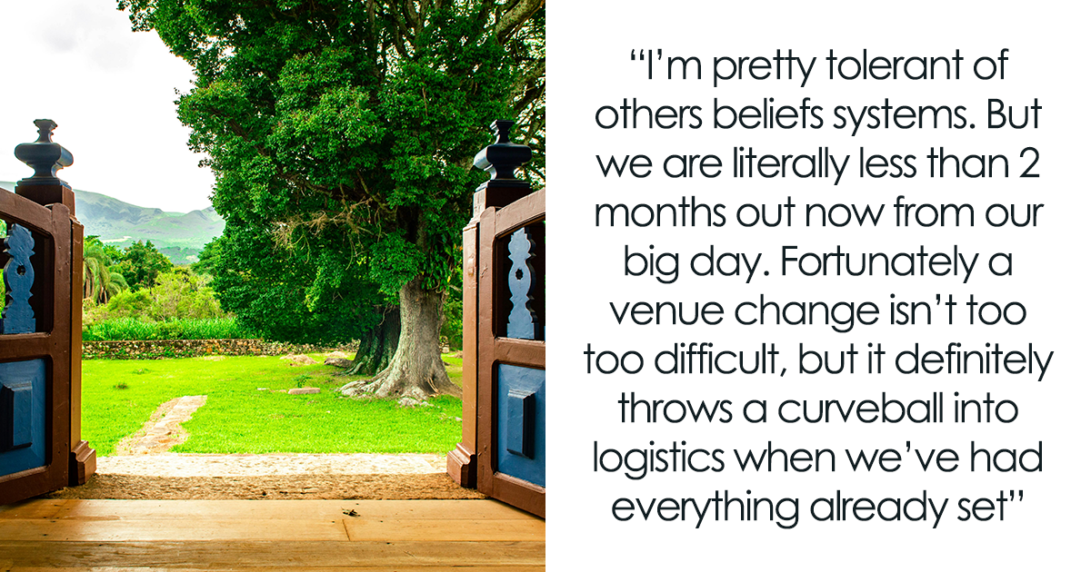 Guy Pulls The Plug On Hosting Backyard Wedding For Sister After He ...