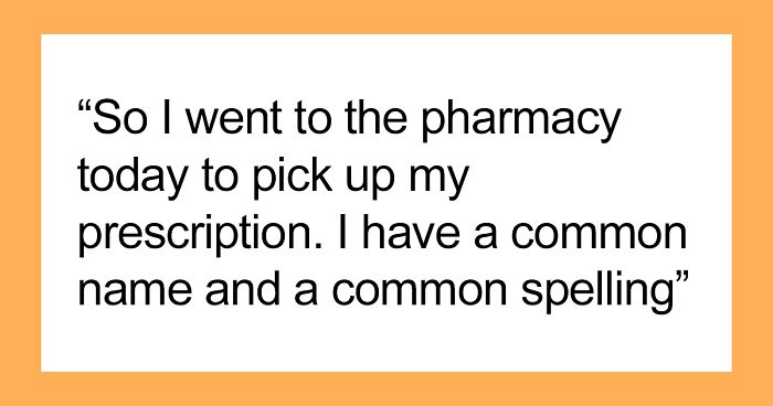 Pharmacist Is In For A Shock When Buyer Has A Normal And Standard ...