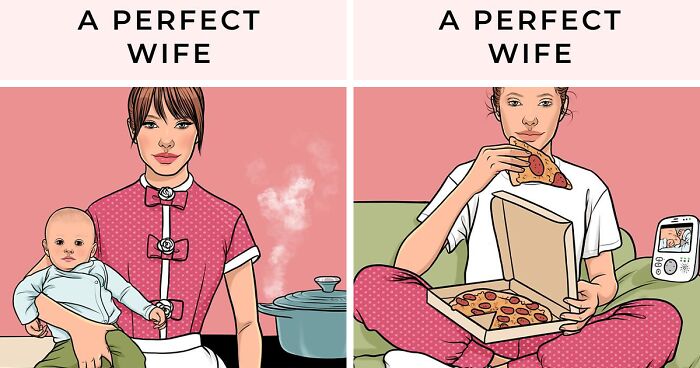 Artist Makes Comics About Social Stereotypes For Women (23 New Pics)