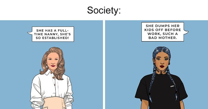 Artist Makes Comics About Social Stereotypes For Women (23 New Pics)