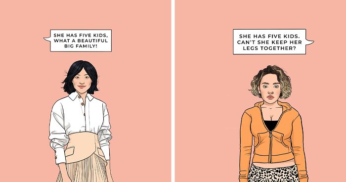 Artist Makes Comics About Social Stereotypes For Women (23 New Pics)