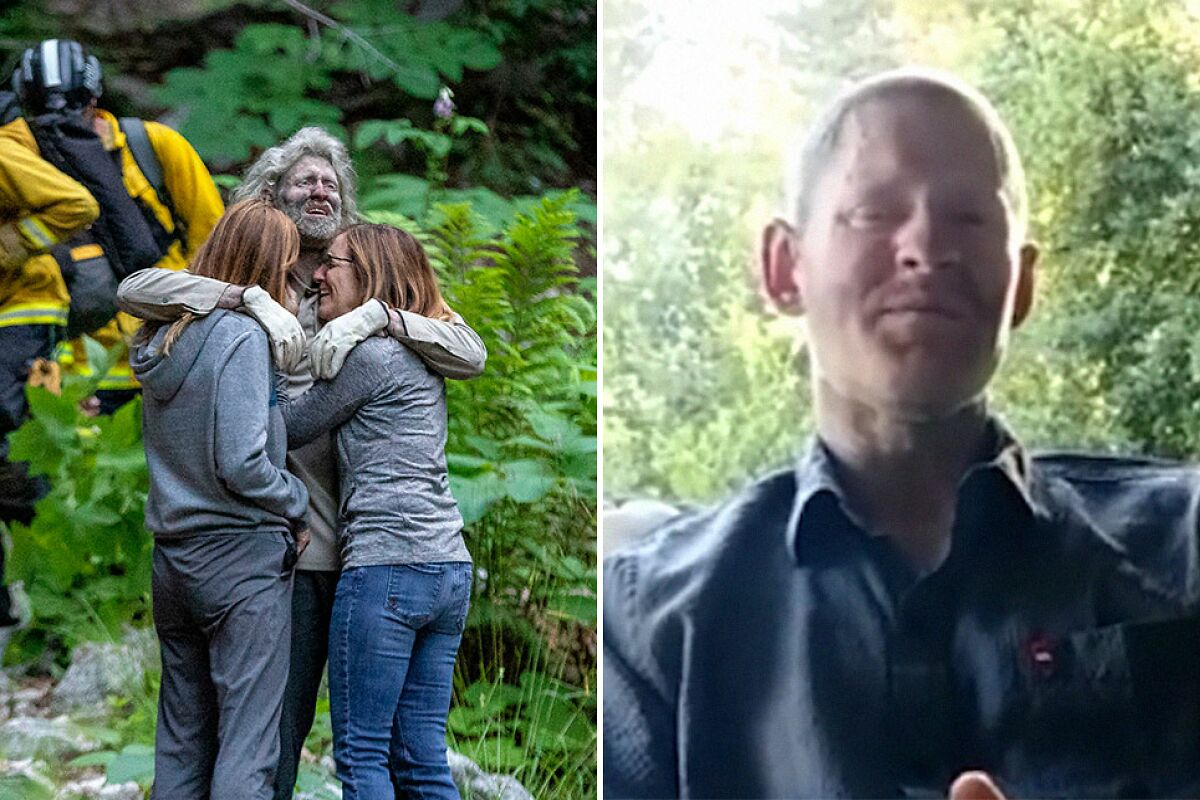 Hiker Found After 10 Days In California Mountains Shares Harrowing ...