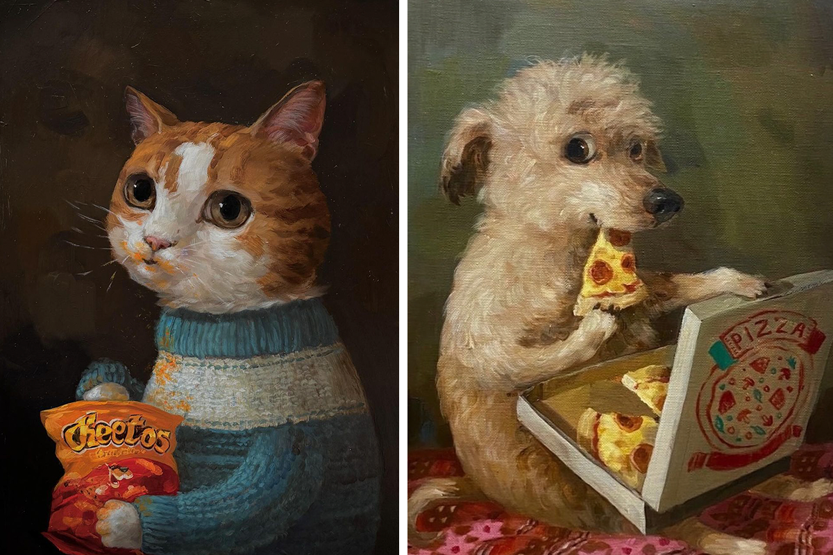 30 Cute And Funny Animal Drawings By The Artist Alison Friend To Melt ...