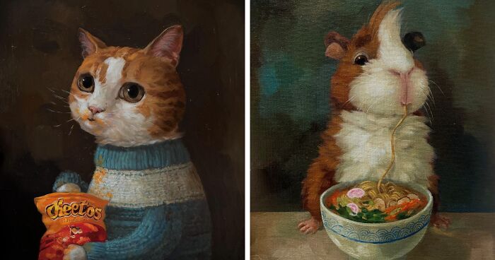 30 Cute And Funny Animal Drawings By The Artist Alison Friend To Melt ...