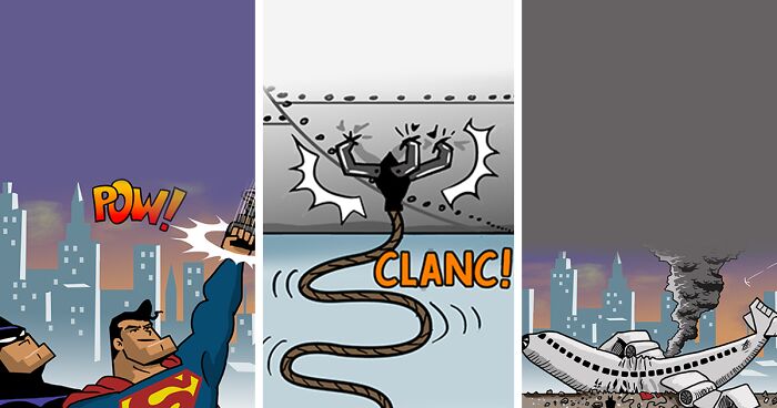 Funny Situations Superheroes Face When No One’s Watching In 26 New ...