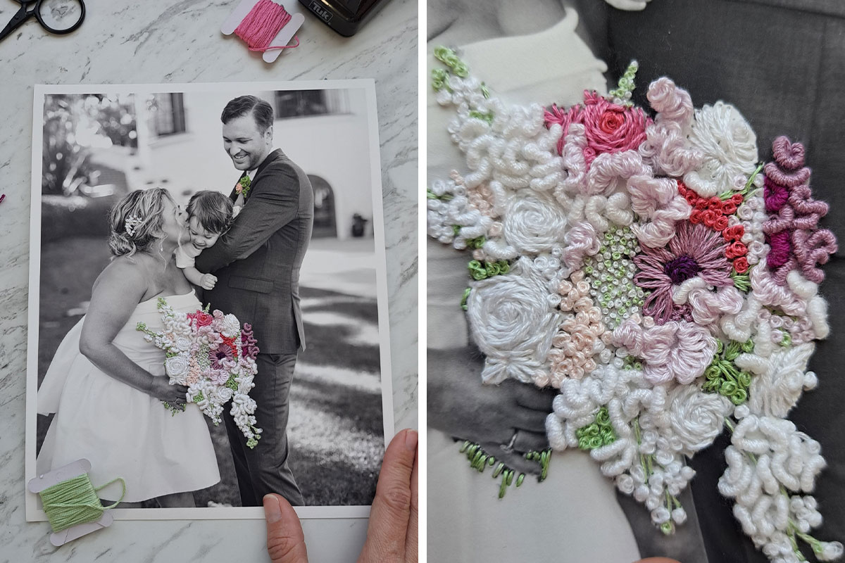 Artist Combines Photography And Embroidery To Make Captivating Artworks ...