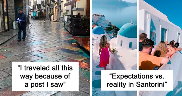 30 Comparisons Of What Famous Travel Locations Actually Look Like In ...