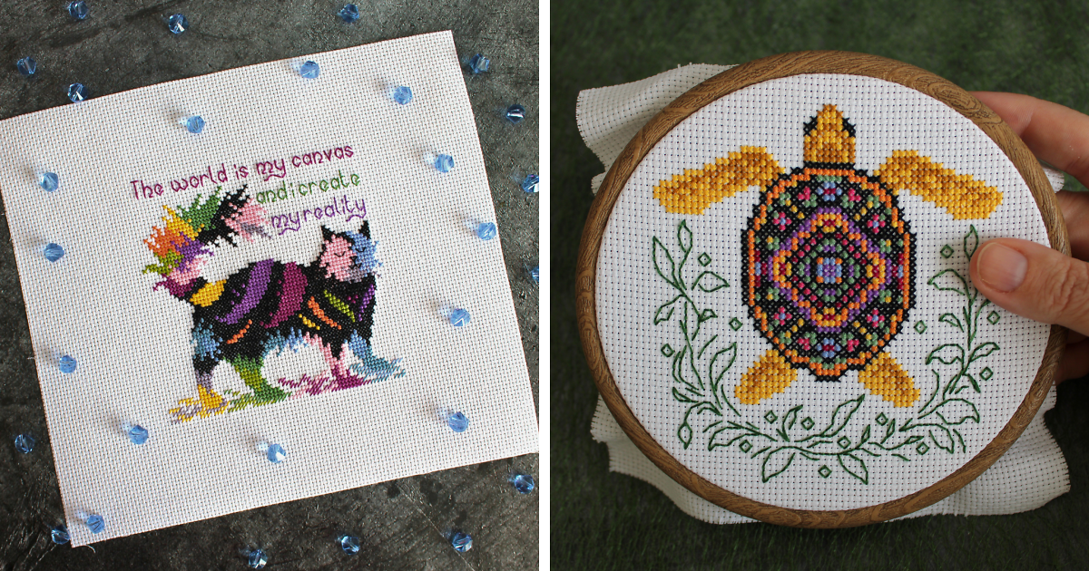 My Quick And Easy Cross Stitch Patterns (25 Pics) | Bored Panda