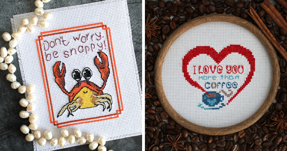 Cross Stitch: My Simple And Small Patterns That Can Be Stitched On ...