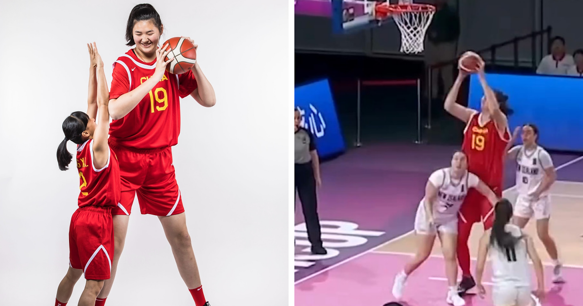 Teenage Prodigy Takes Basketball World By Storm, Towering Over All ...