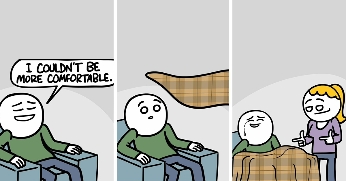 30 Comics By Ryan Hudson With Unexpectedly Dark Conclusions (New Pics)