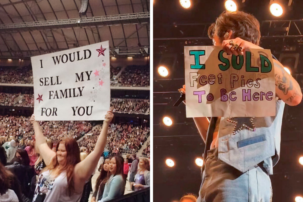 50 Of The Funniest Fan Posters People Weren’t Even Mad About | Bored Panda