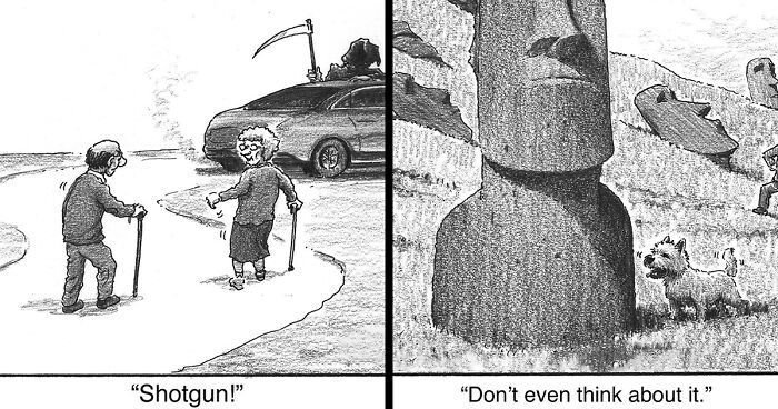40 Wholesome And Humorous One-Panel Comics By Harry Bliss (New Pics ...