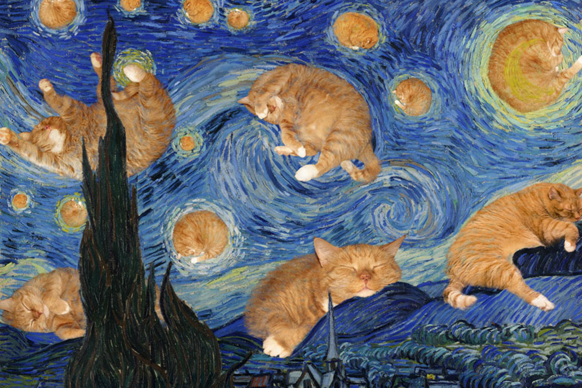 15 Cat-Modified Reproductions Of Famous Classical Paintings Created By ...