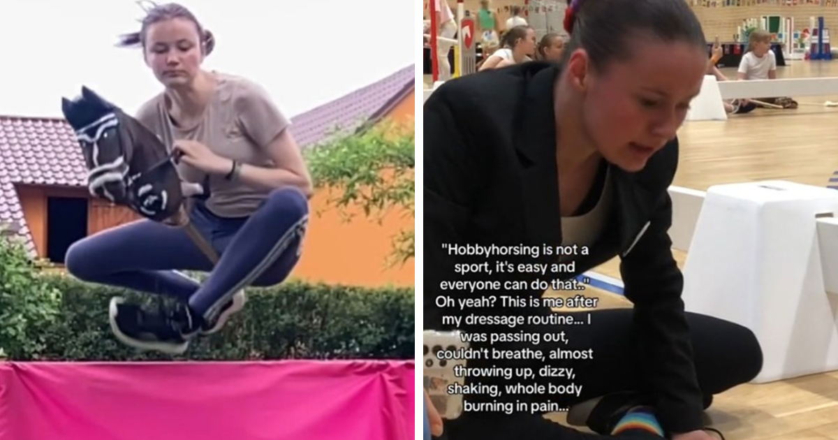 16-Year-Old Hobby Horsing Athlete Shares Intense Aftermath Of Routine ...