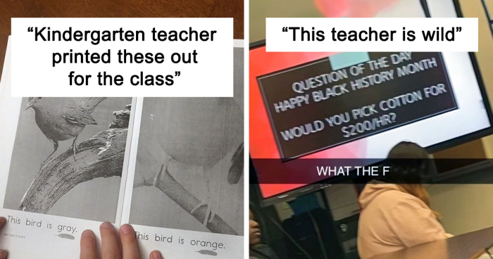 50 Students Expose The Unprofessionalism Of Their Teachers (New Pics)