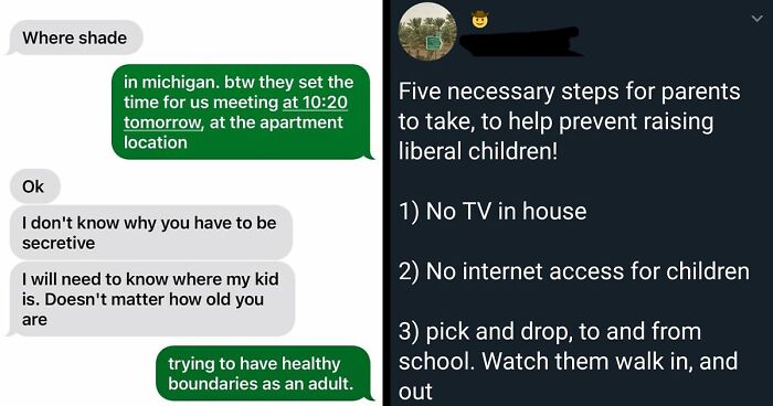 Appalling Texts Sent By Helicopter Parents Who Tried Controlling Adult ...