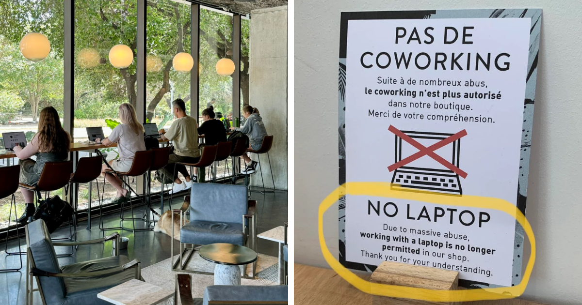 American Man’s Rant About European Cafés Banning Laptop Users Backfires ...