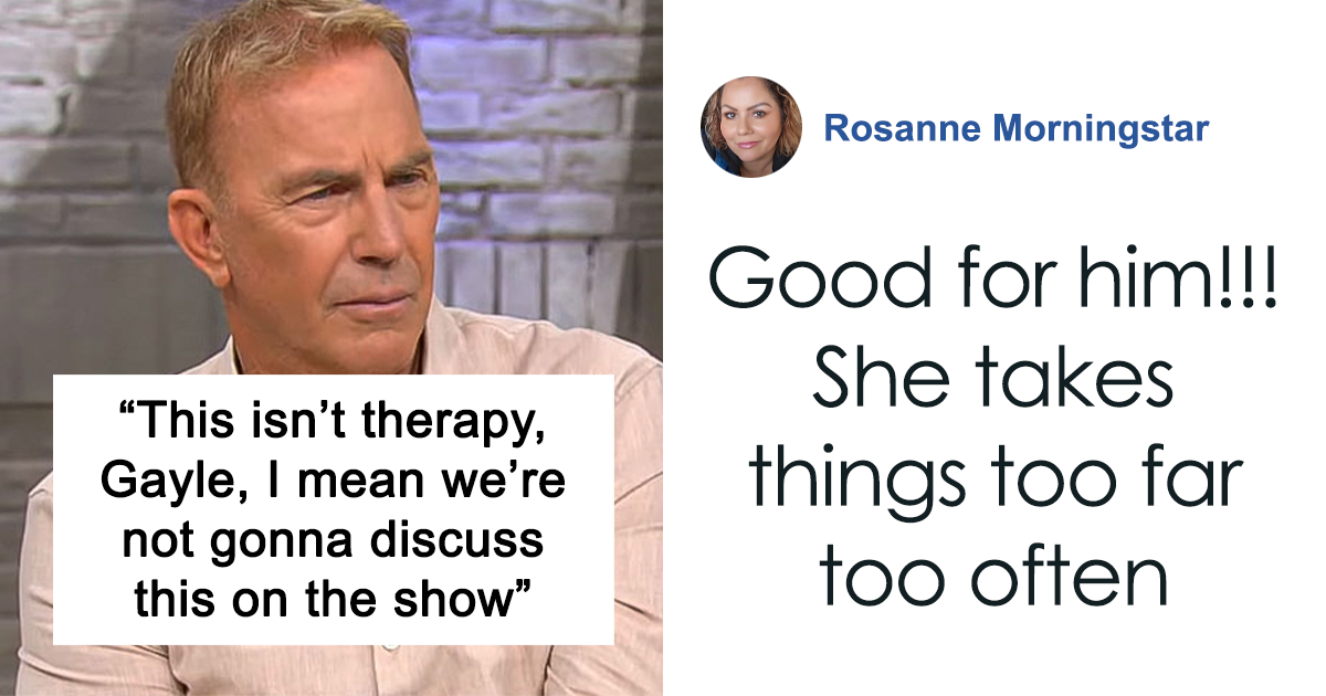 “This Isn’t Therapy”: Kevin Costner Claps Back At Journalist’s Question ...