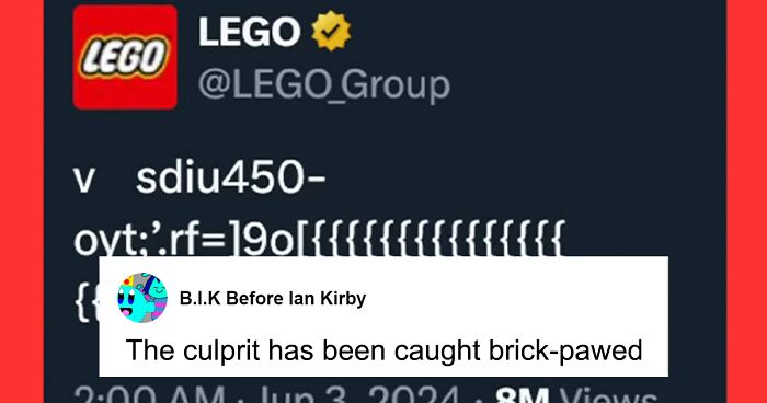 LEGO’s Keyboard Seems To Have A Cat On It In Hilarious Viral Tweets