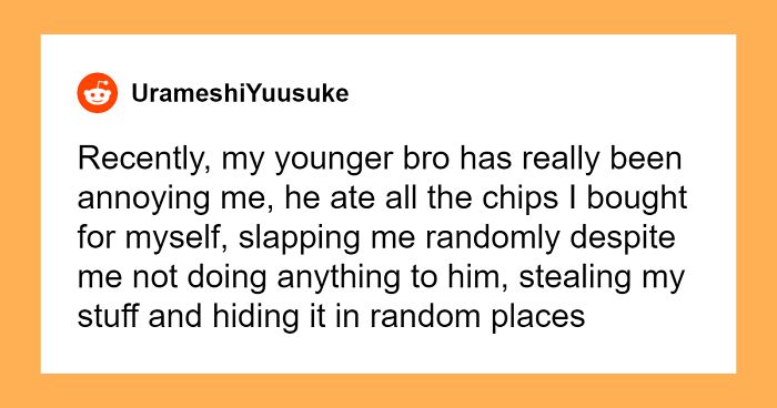 Brother Refuses To Apologize For Stealing From Sibling, Gets His ...