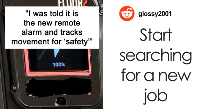 “My Work Gave Us New ‘Remote Alarms’ That We Must Carry At All Times ...