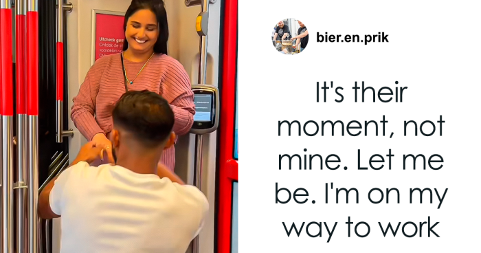 Man’s Public Proposal Goes Viral After The Crowd Awkwardly Ignores It ...