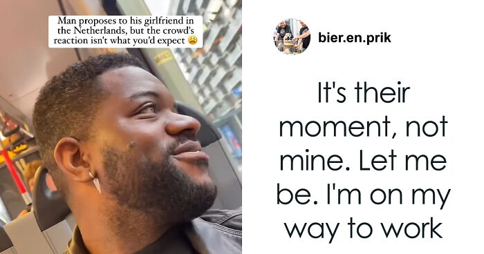 Man’s Public Proposal Goes Viral After The Crowd Awkwardly Ignores It ...