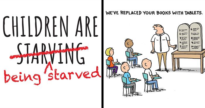 This Artist Creates Cartoons On Everyday Life And Is Not Afraid To ...