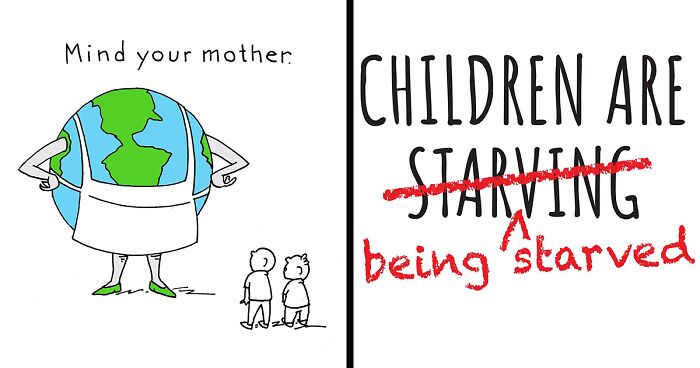 This Artist Creates Cartoons On Everyday Life And Is Not Afraid To ...